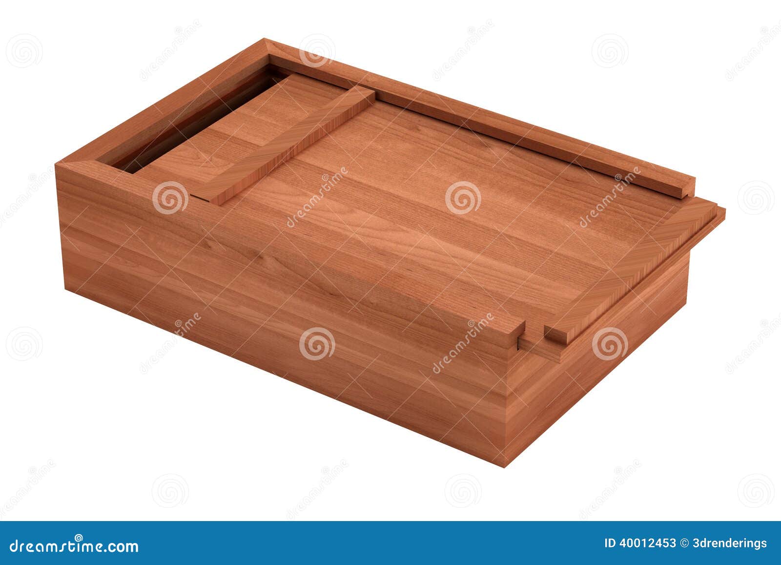 3d render of box stock illustration. Illustration of render - 40012453
