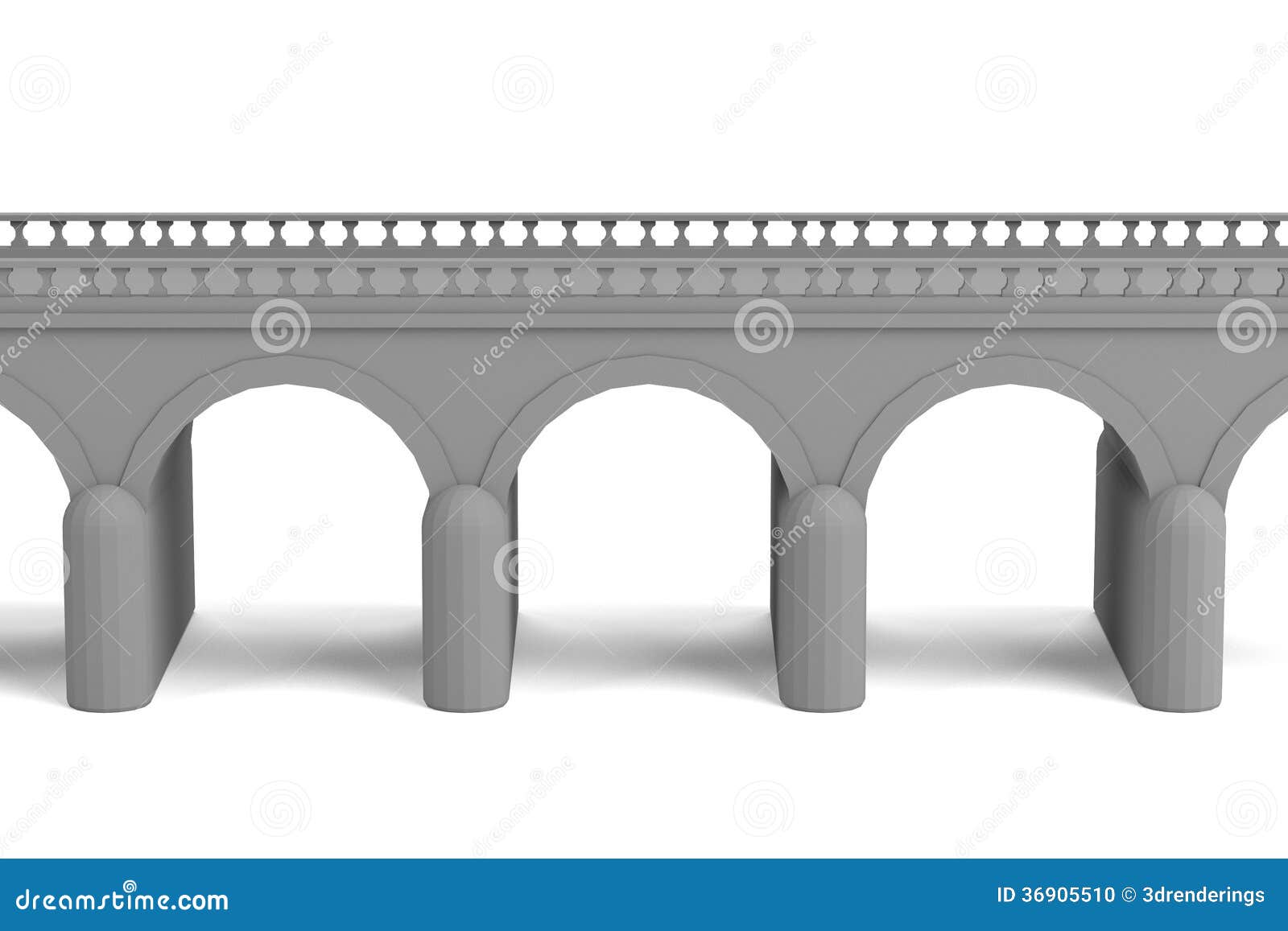 3d render of bridge stock illustration. Illustration of model - 36905510