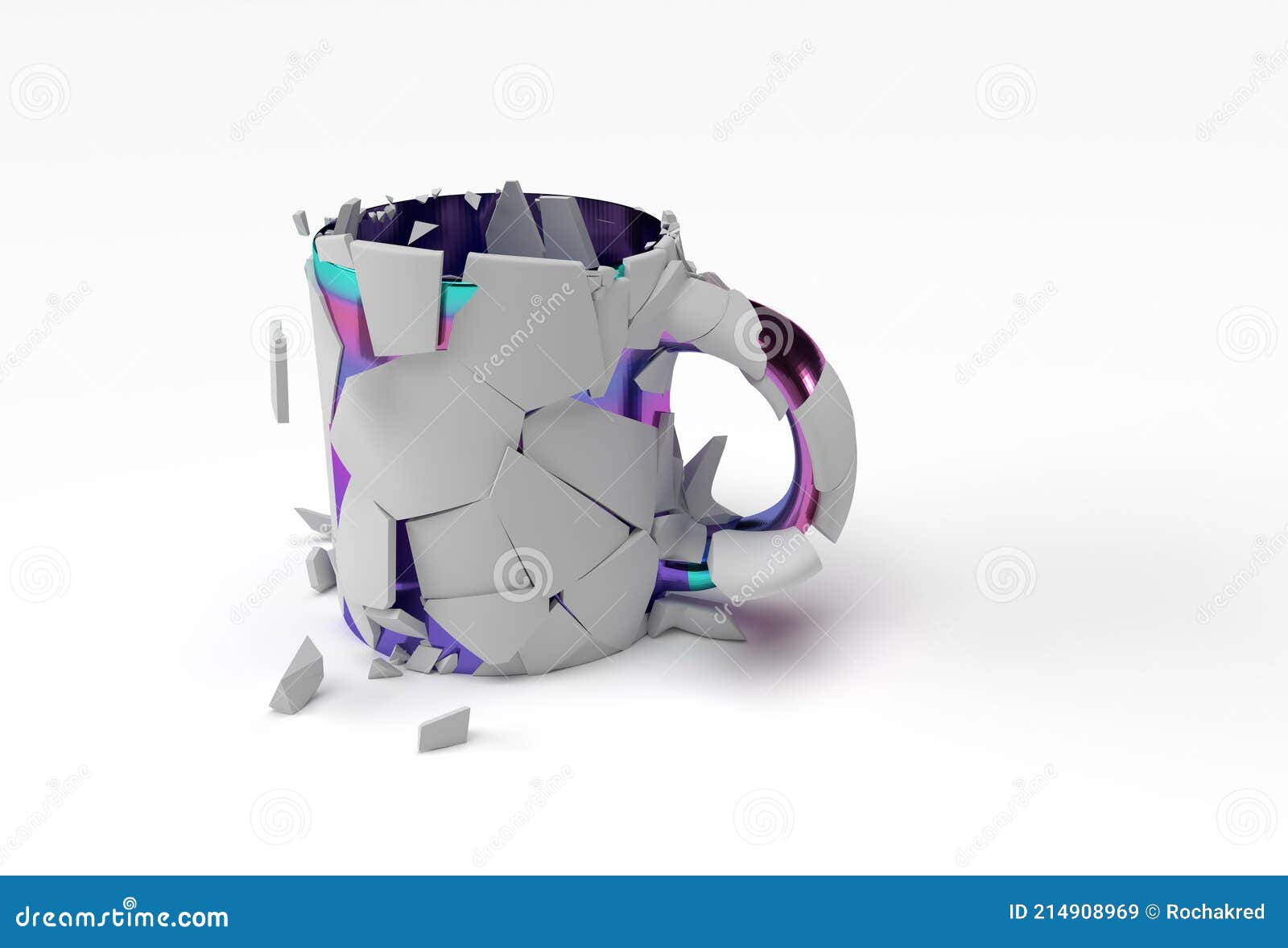 Realistic Broken Mug Stock Illustrations – 10 Realistic Broken Mug ...