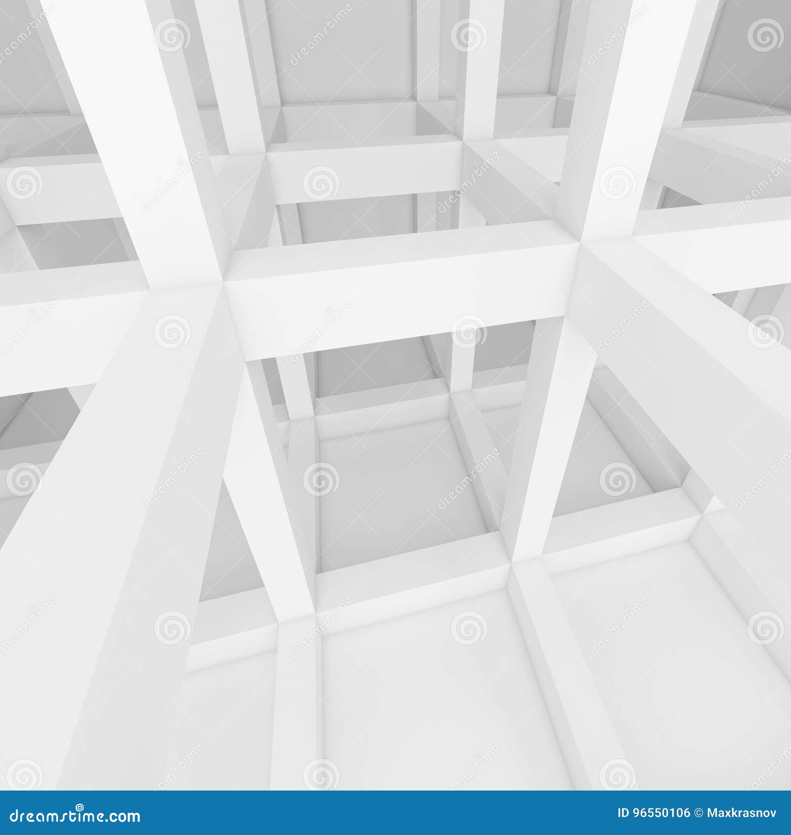 3d Render of Building Blocks Stock Illustration - Illustration of ...