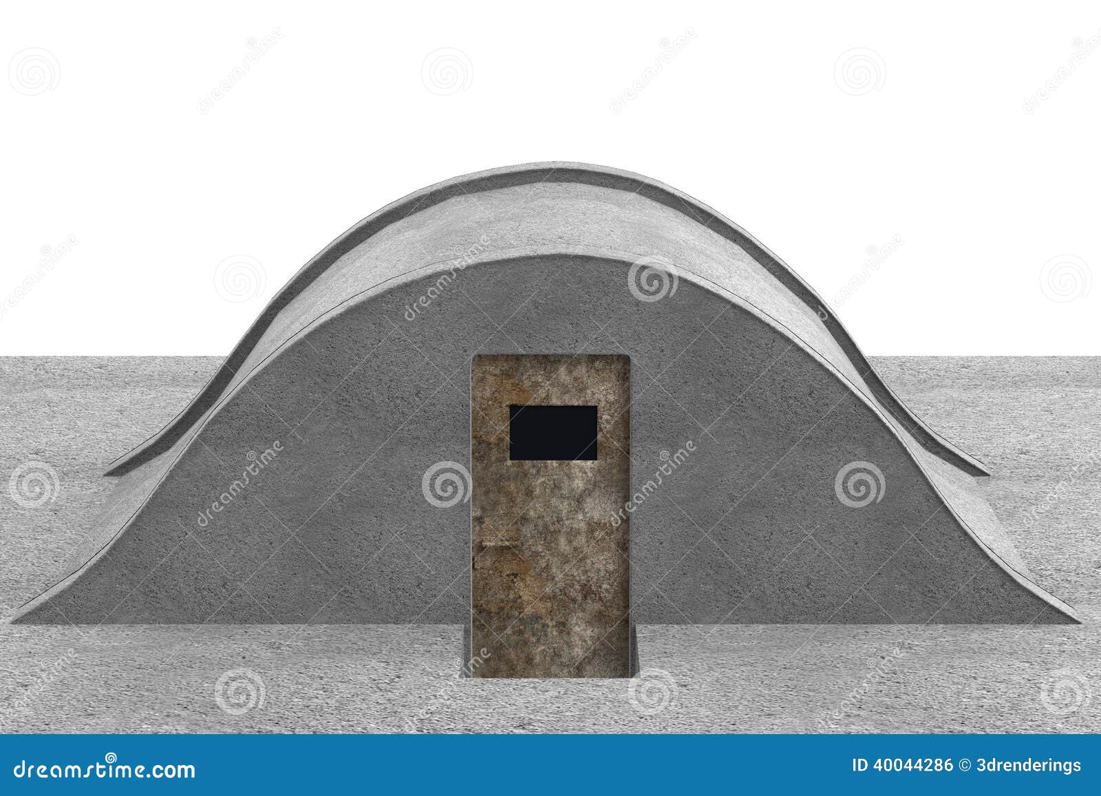 3d Render Of Bunker Stock Photo | CartoonDealer.com #39803832