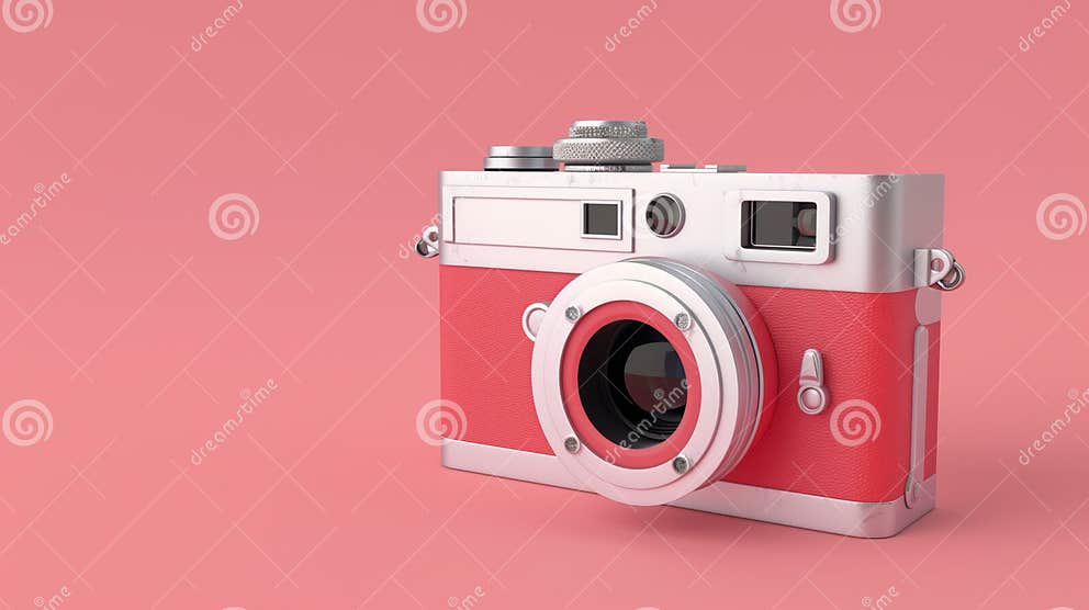 3d render camera icon stock illustration. Illustration of white - 327346625