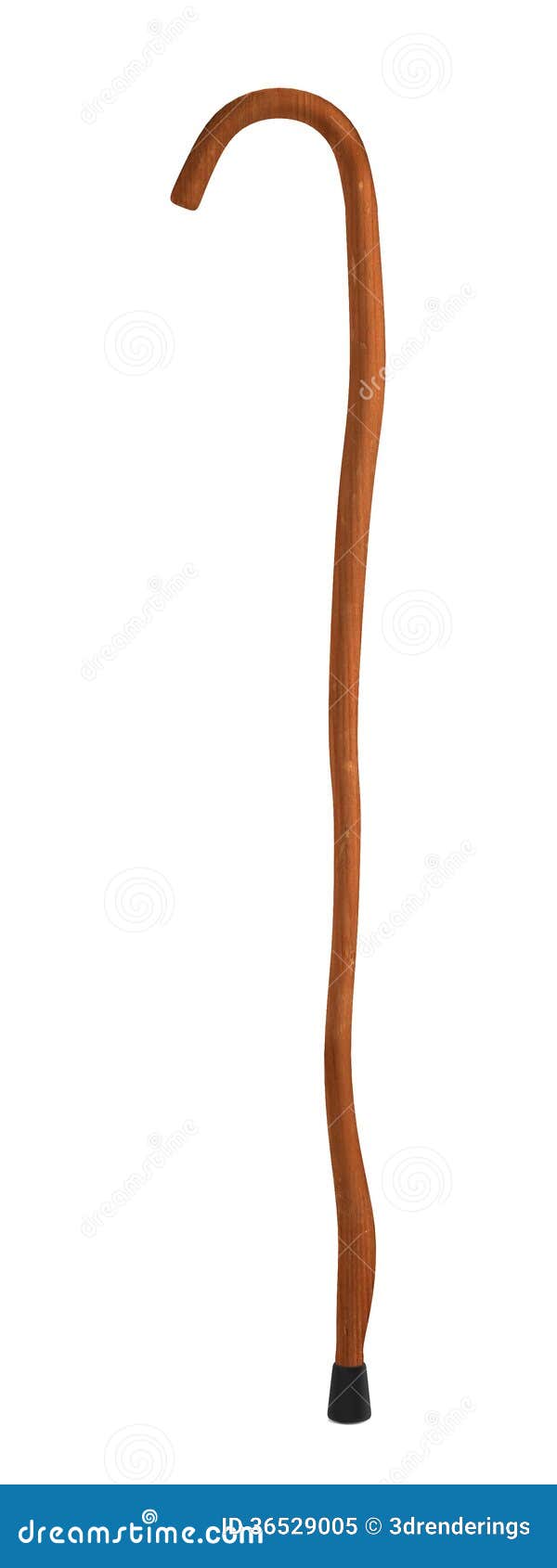 3d render of cane stock illustration. Illustration of walk - 36529005