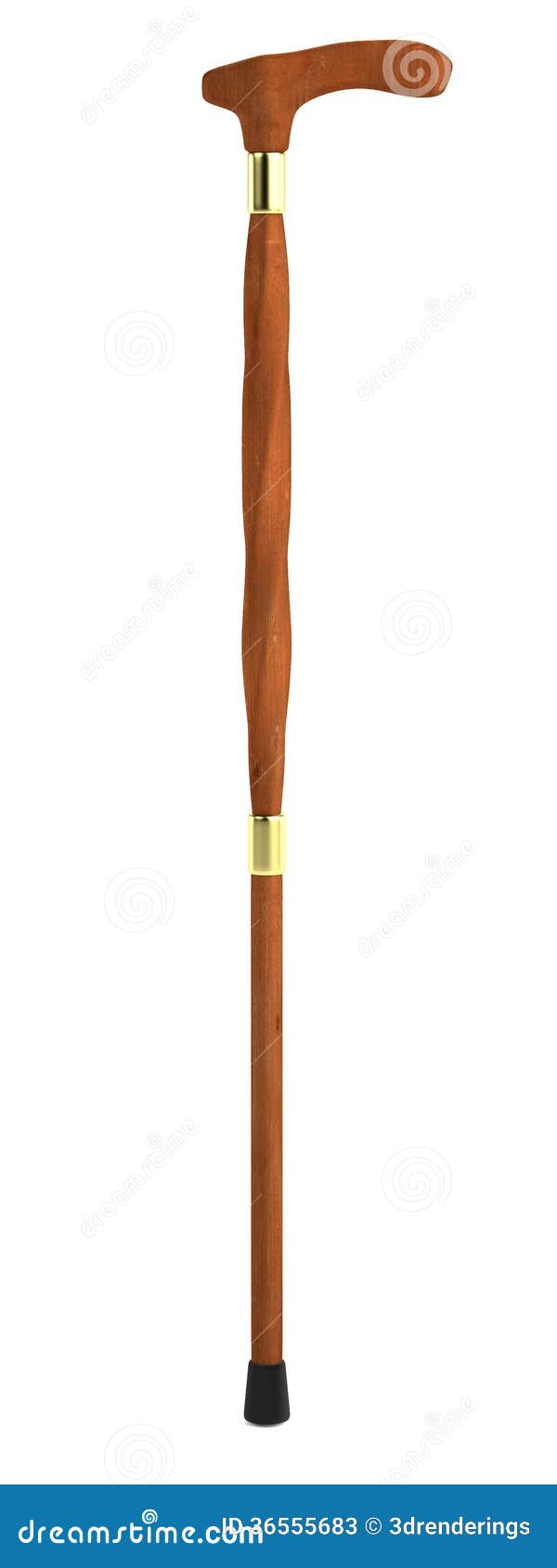 3d render of cane stock illustration. Illustration of walking - 36555683