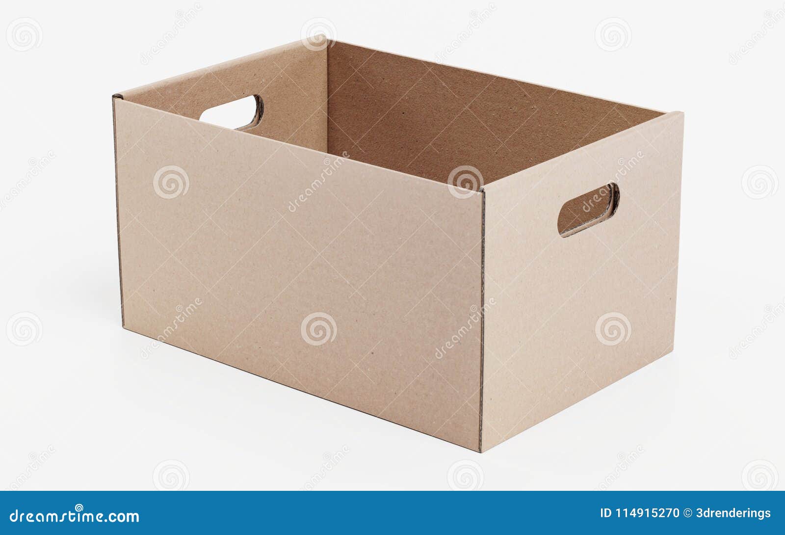 3D Render Of Carboard Boxes Stock Photo | CartoonDealer.com #115123974