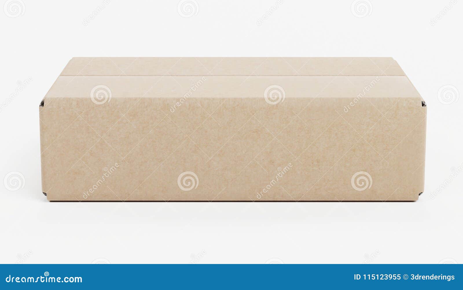 3D Render Of Carboard Box Royalty-Free Stock Photography ...
