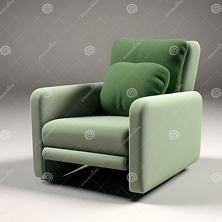 3d render of a chair stock illustration. Illustration of brand - 290832285