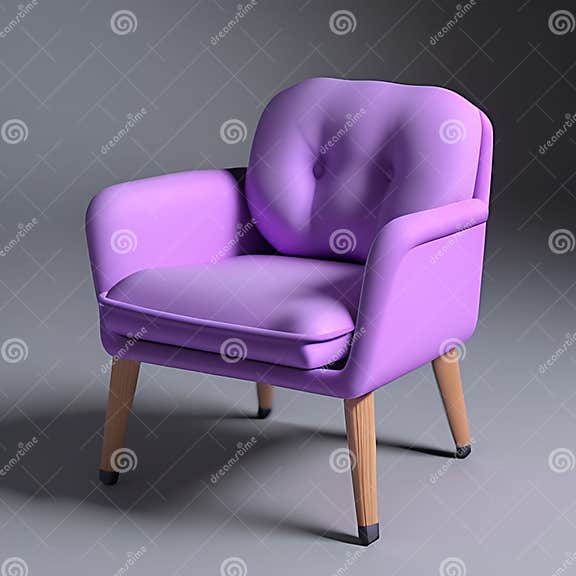 3d render of a chair stock illustration. Illustration of living - 290832830