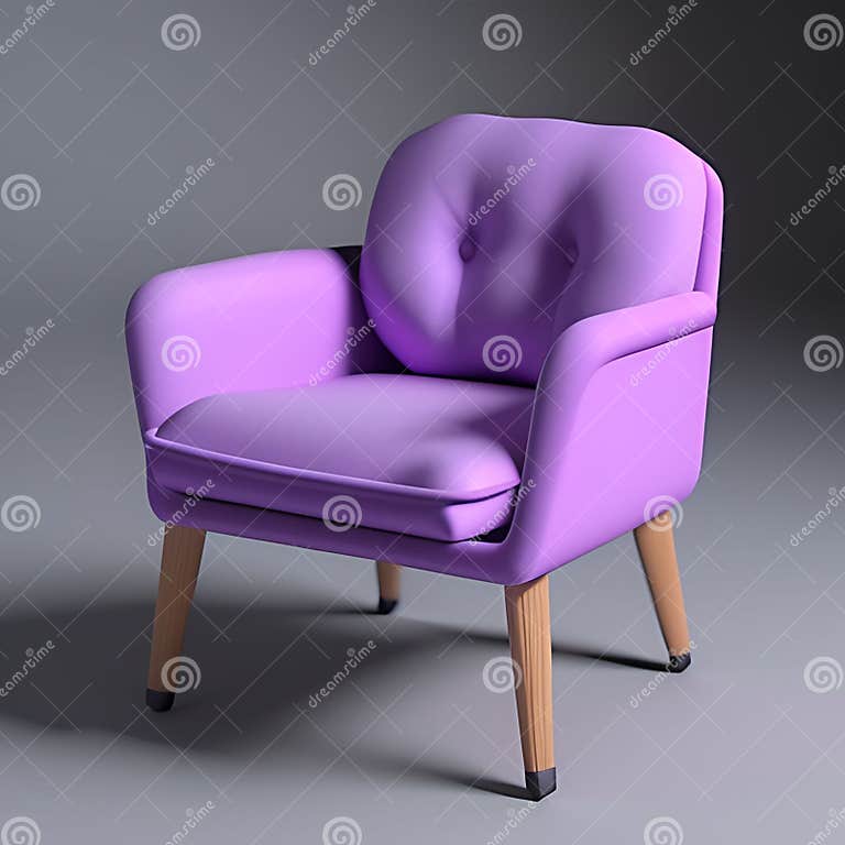 3d render of a chair stock illustration. Illustration of living - 290832830