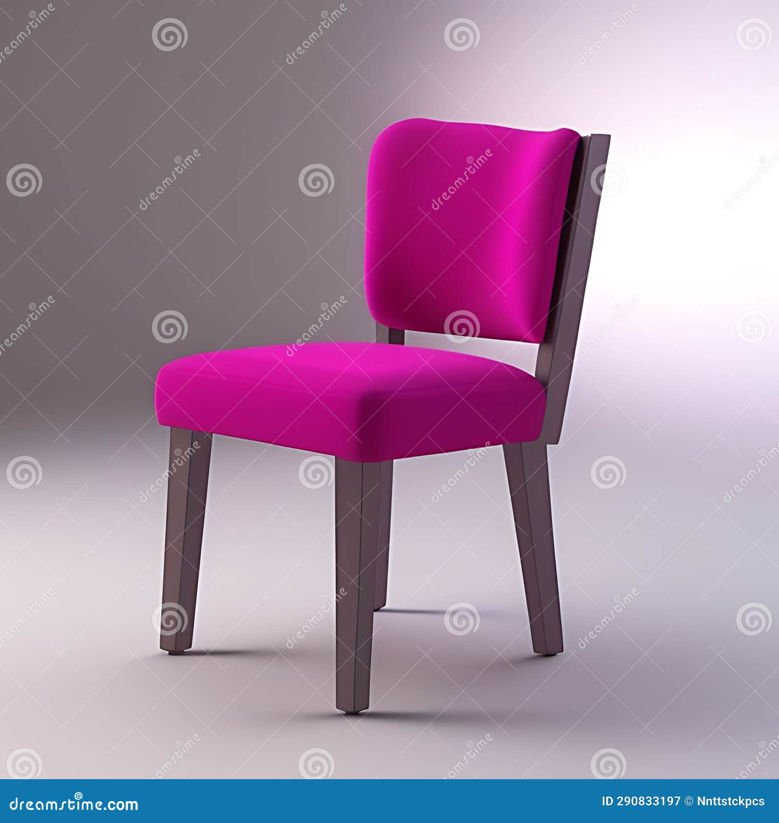 3d render of a chair stock illustration. Illustration of chair - 290833197