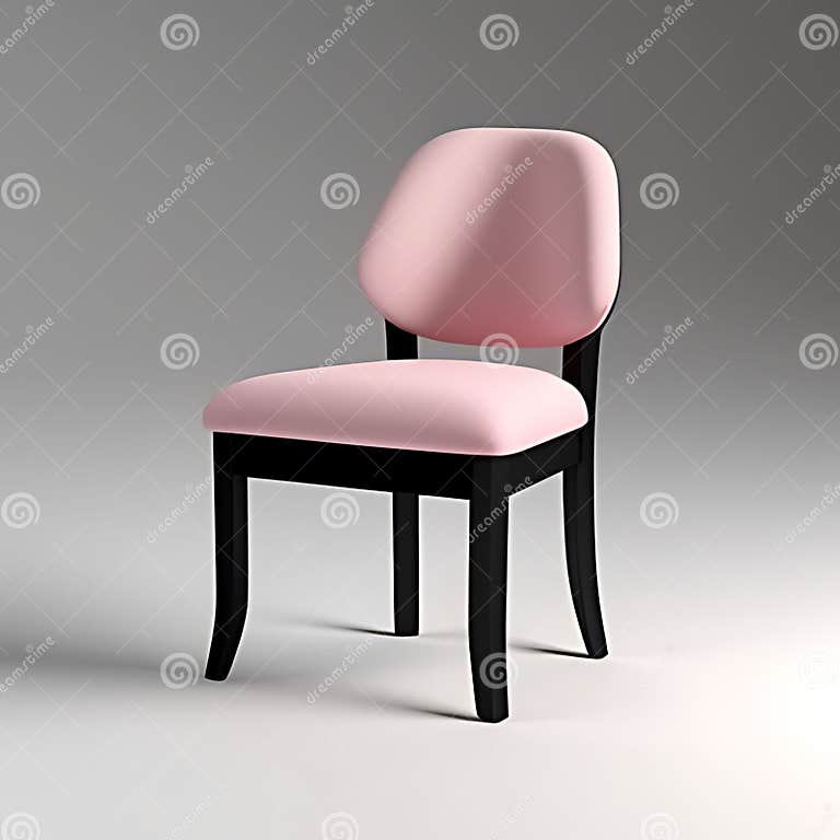 3d render of a chair stock illustration. Illustration of armchair ...