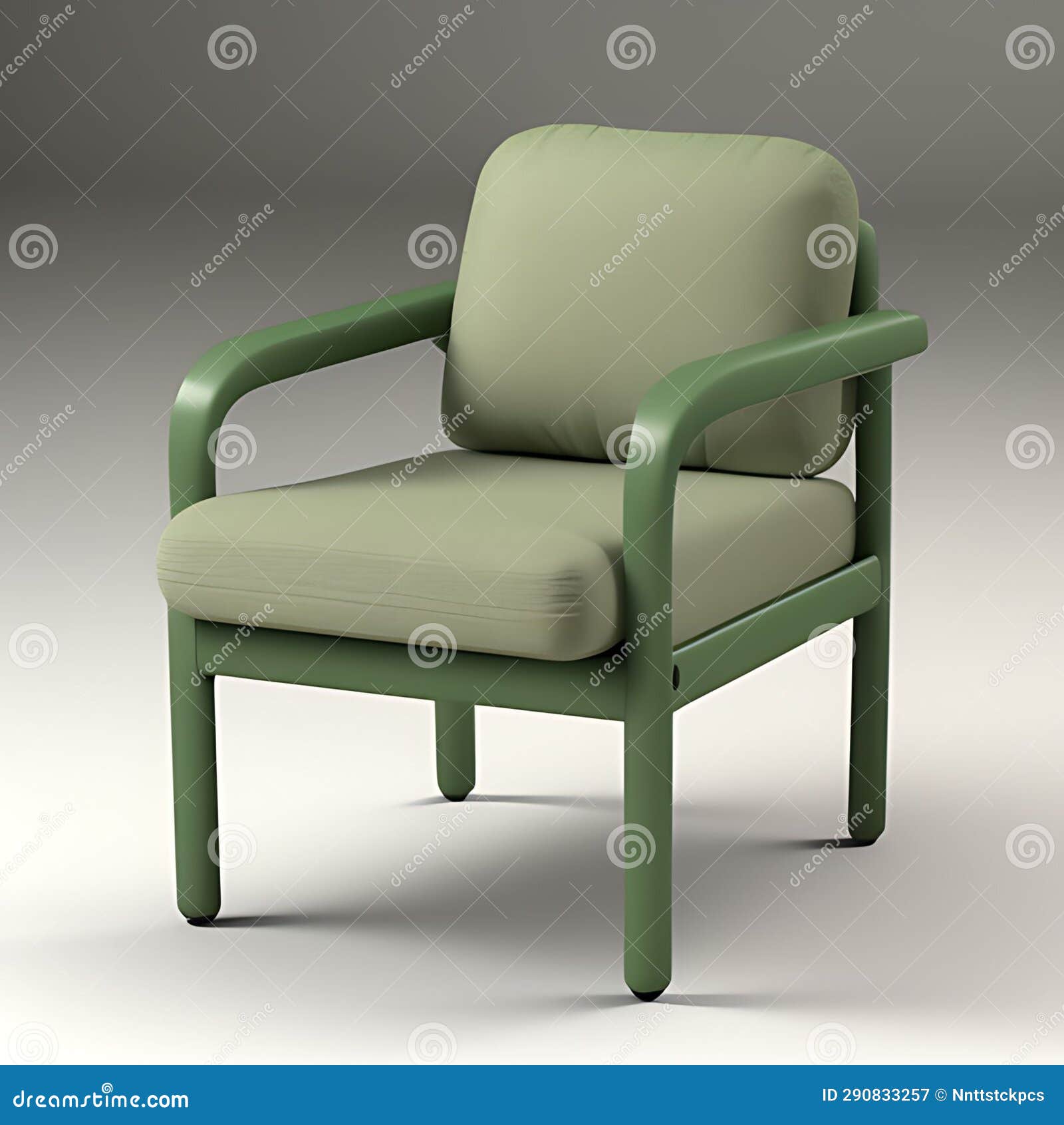 3d render of a chair stock illustration. Illustration of comfort ...