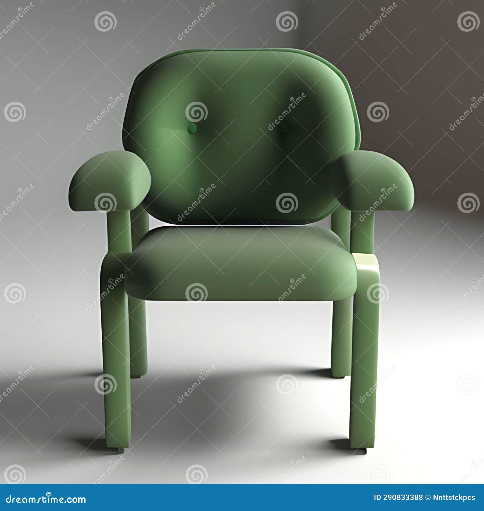 3d render of a chair stock illustration. Illustration of comfort ...
