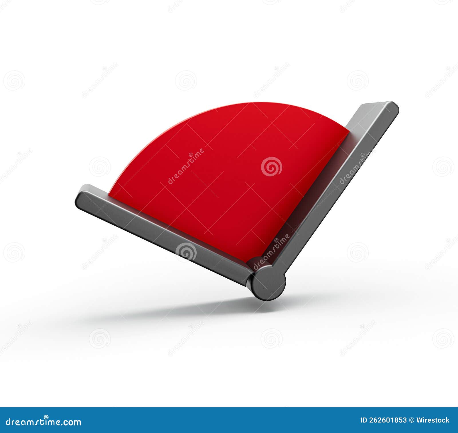 3D Render of a Clock and Timestamp without Numbers Isolated on a White ...