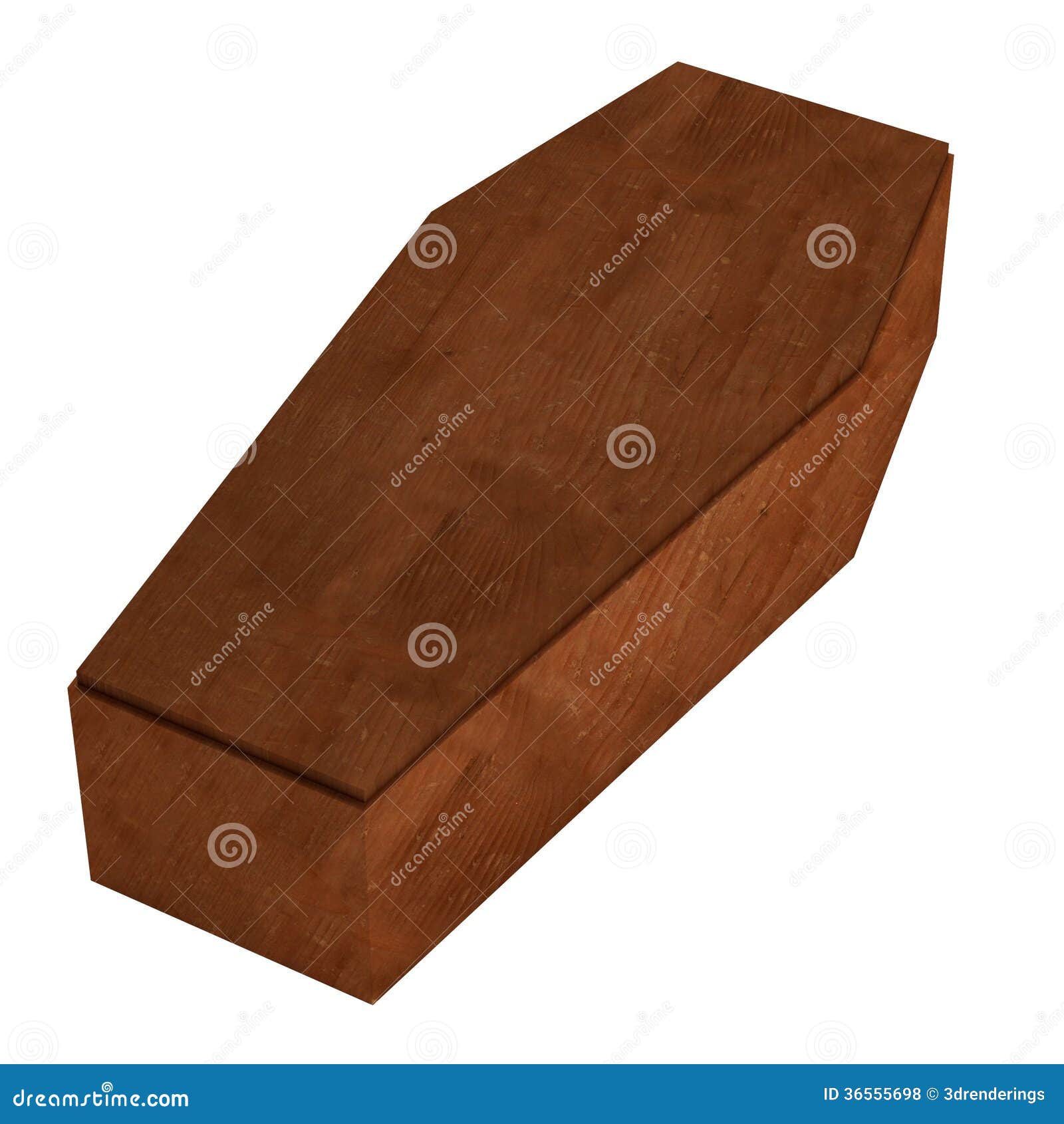 3d render of coffin stock illustration. Illustration of render - 36555698