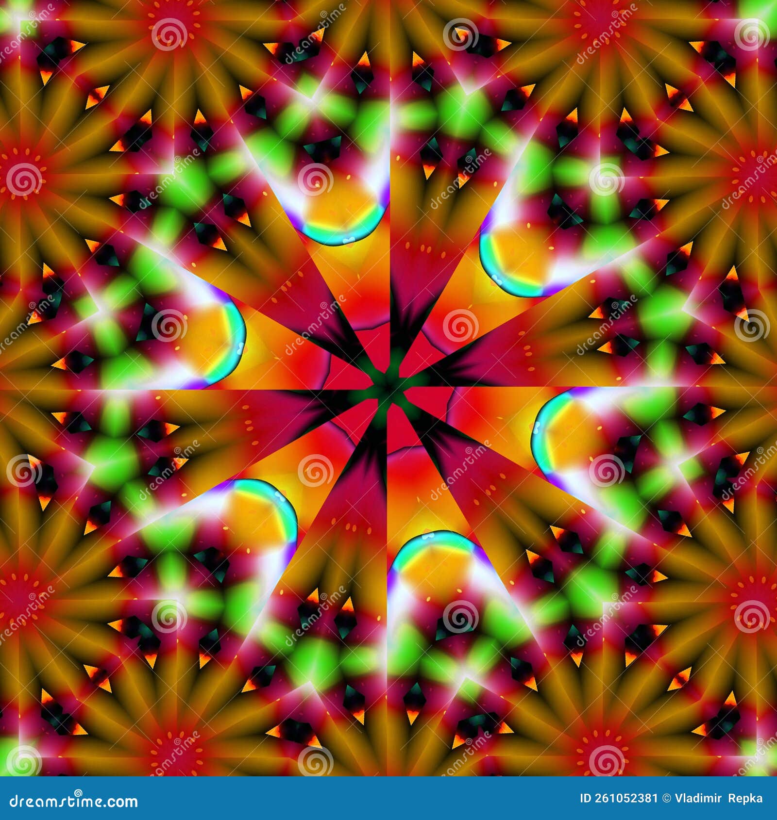 3D Render of Colorful Plastic Background Tile Stock Illustration ...