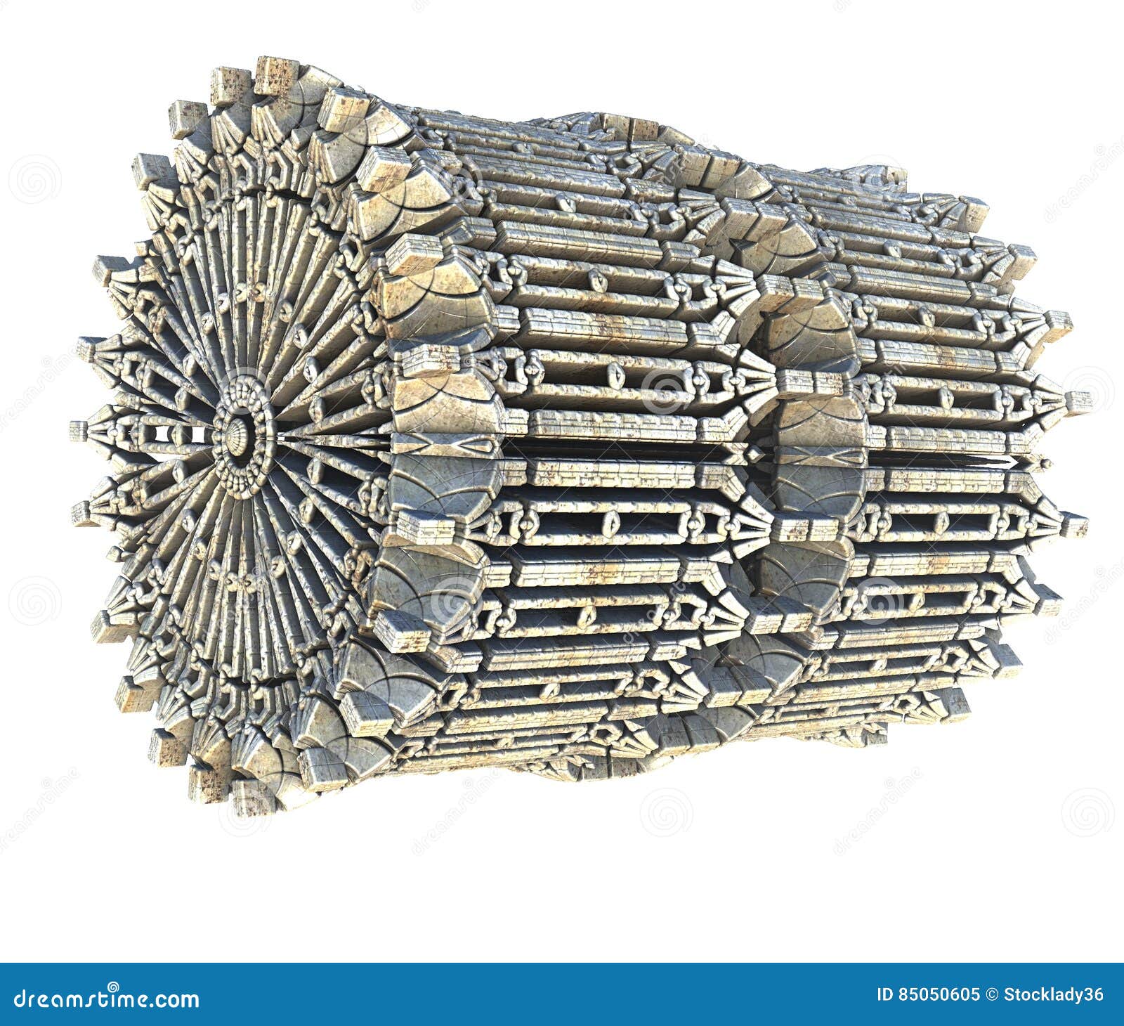 3D Render Concept Design of Space Shuttle Vehicle Stock Illustration ...