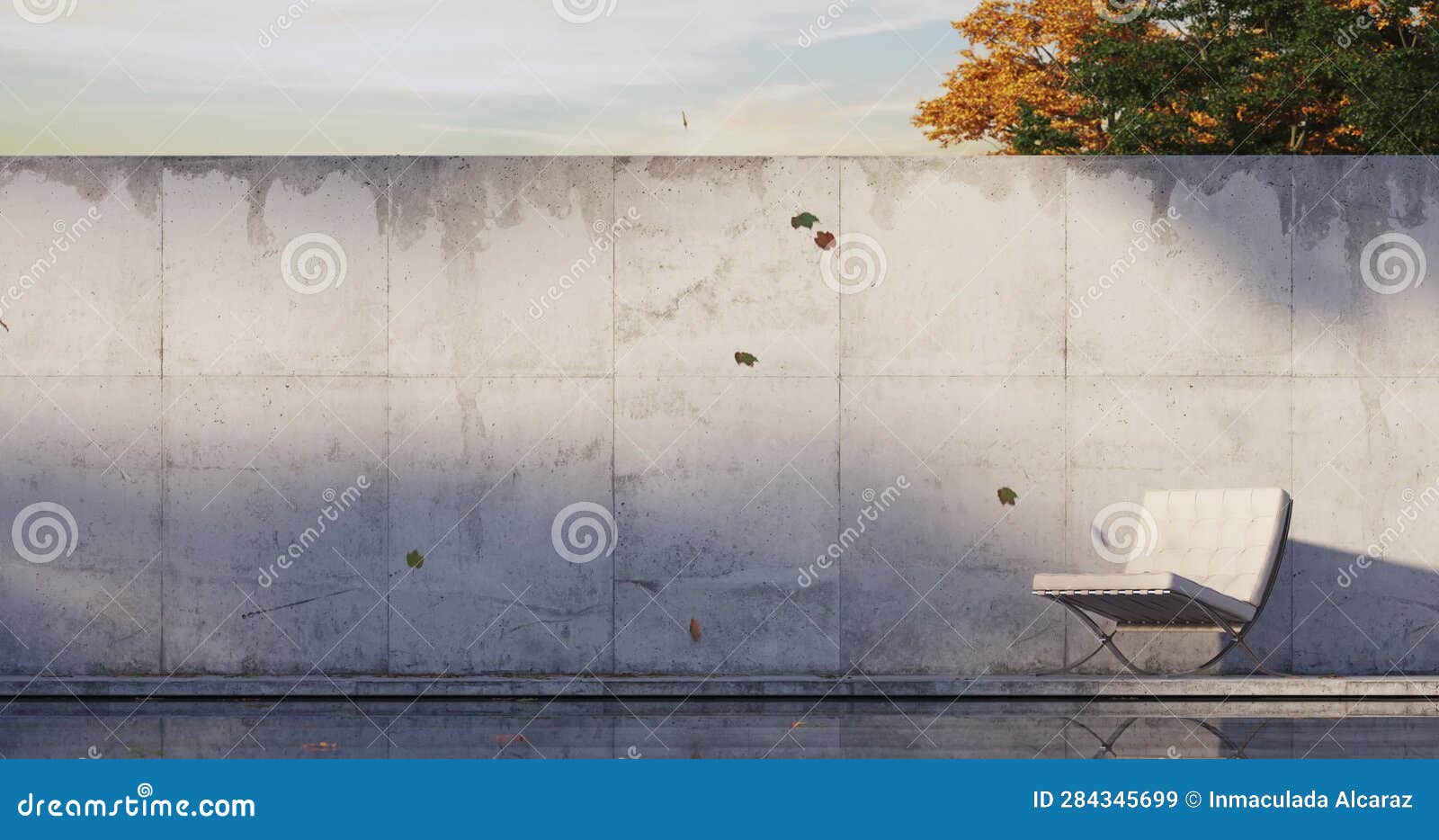 3d Render of Concrete Wall Pool Exterior Stock Video - Video of pool ...