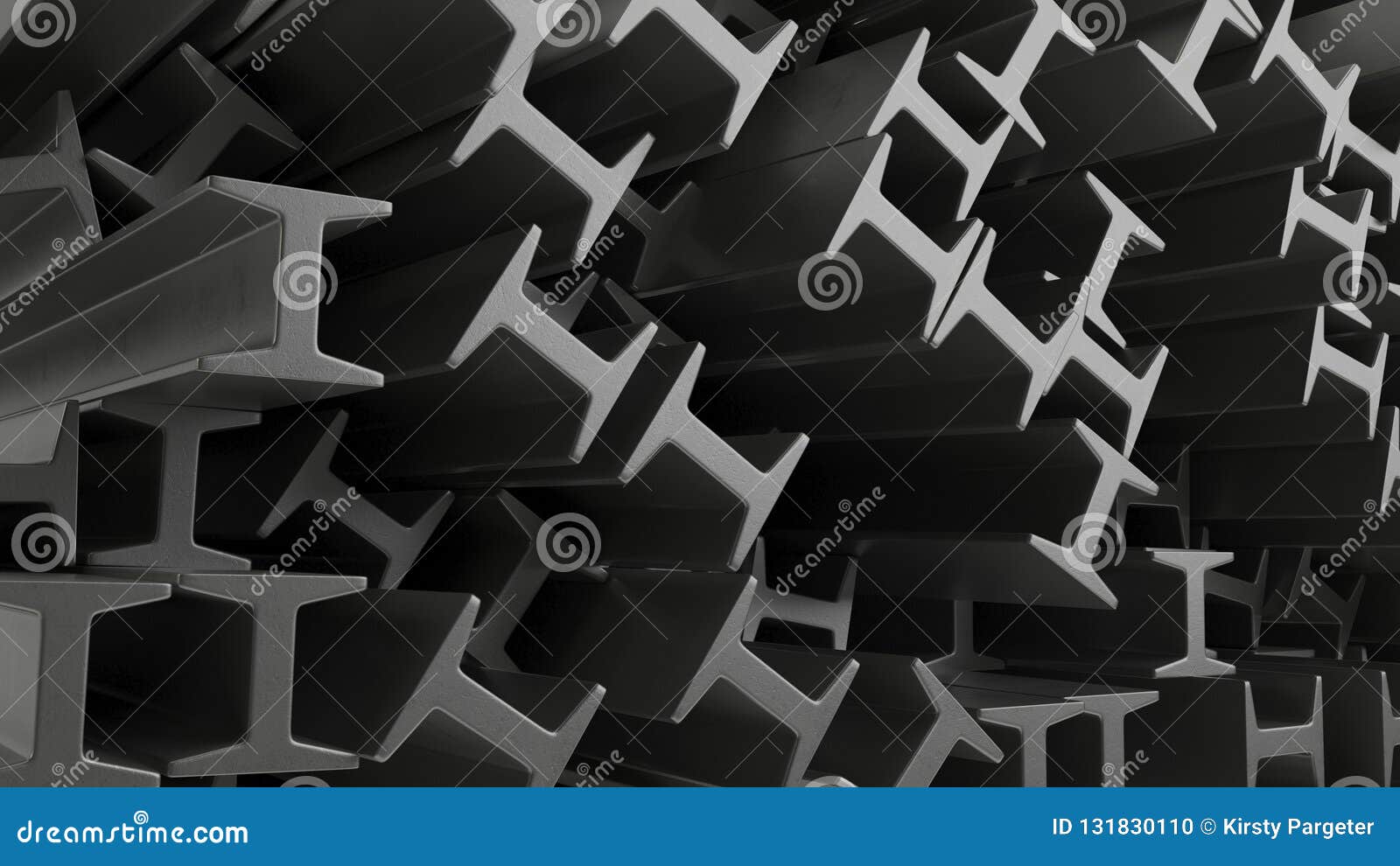 The Metal Beams Stock Photo | CartoonDealer.com #48080634