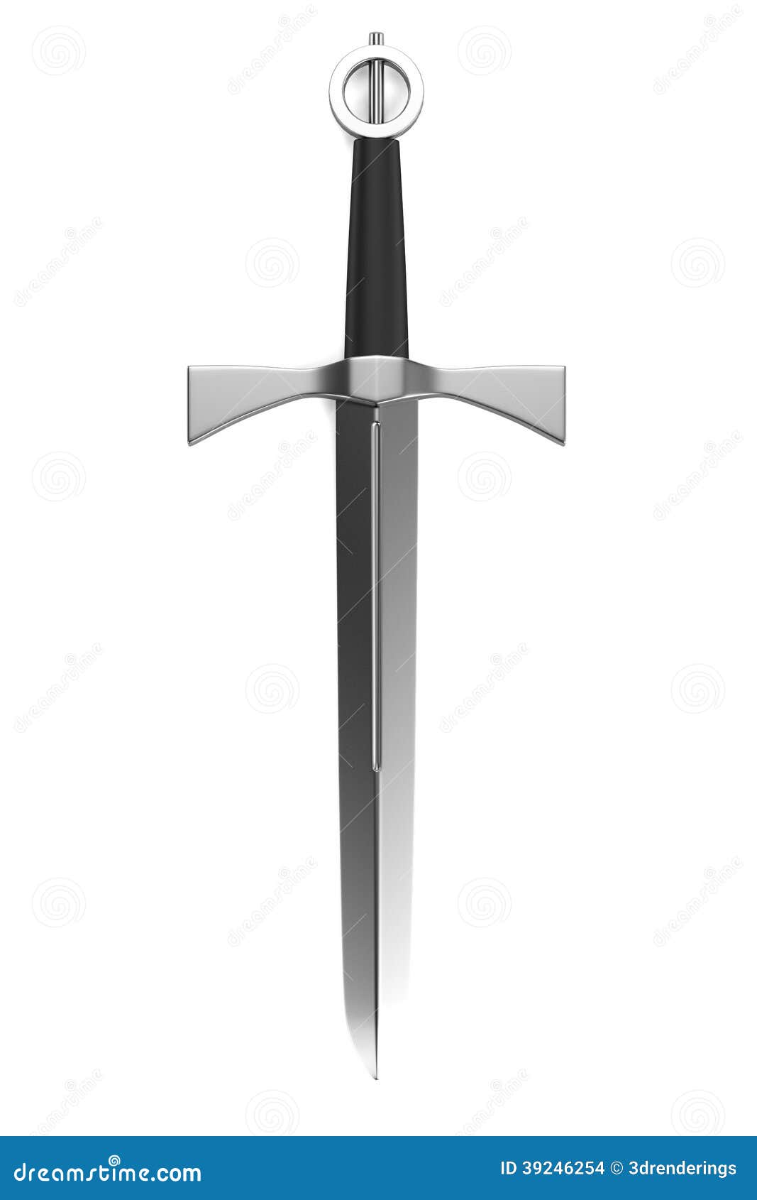 3d render of dagger stock illustration. Illustration of blade - 39246254