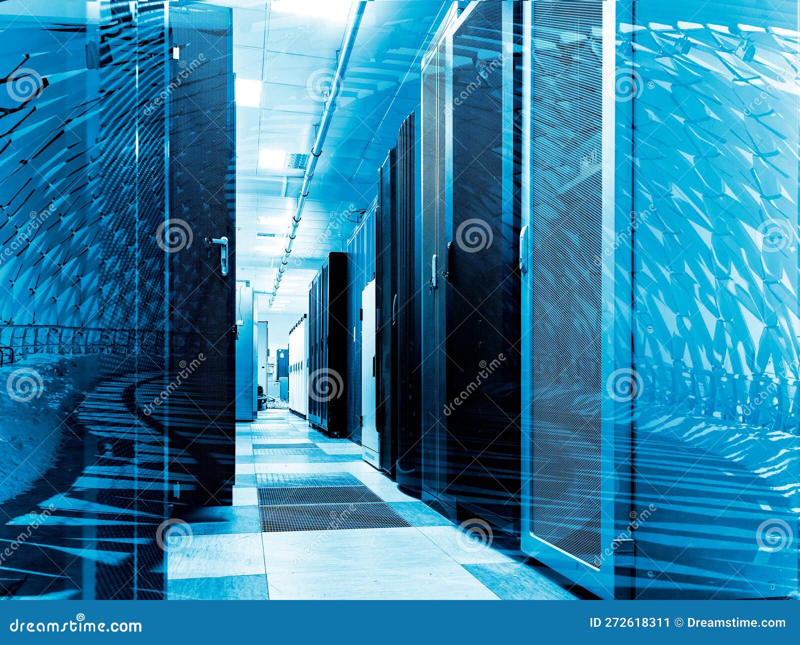 3d Render Data Processing and Digital Information Over Network of ...