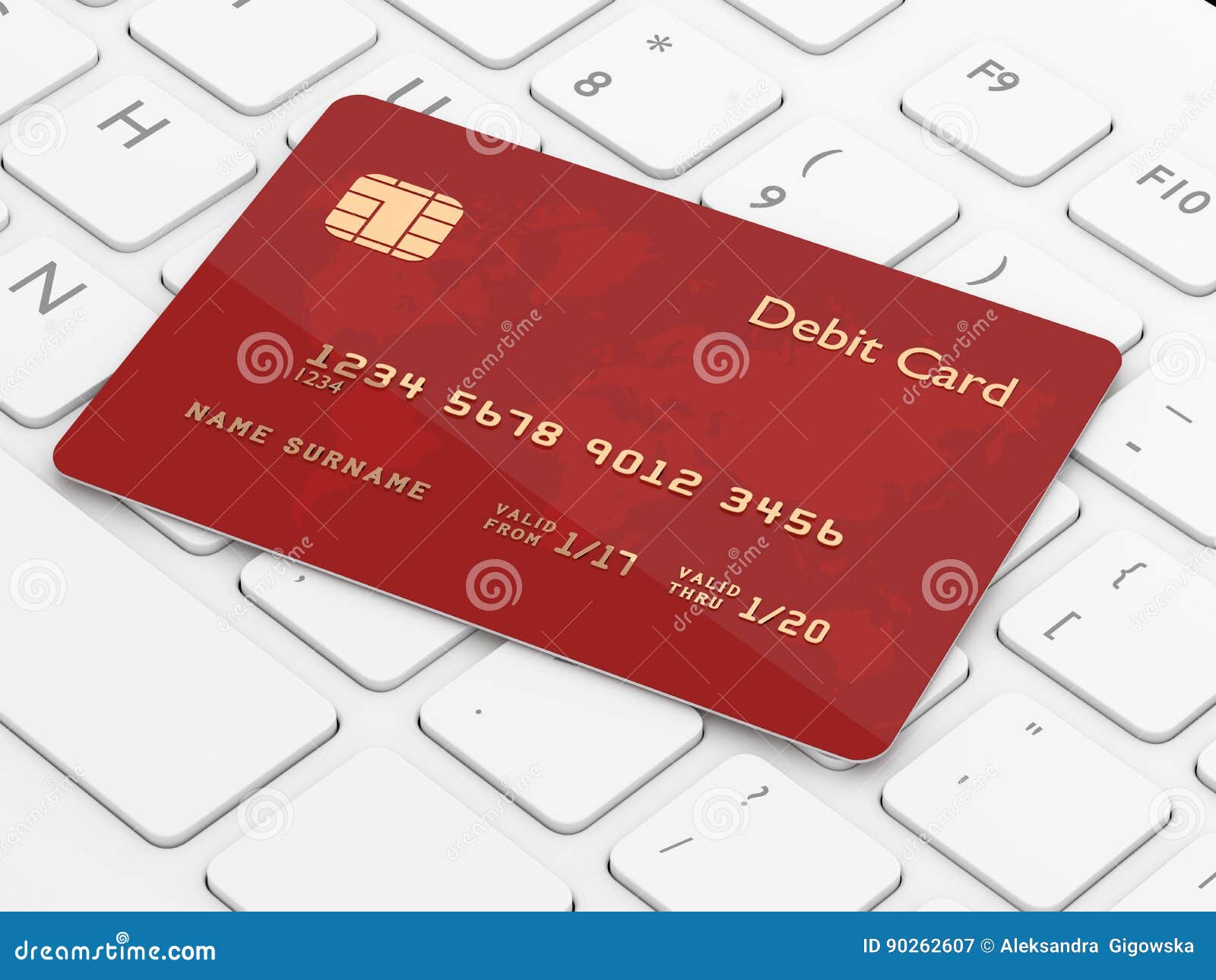 International Debit Card Stock Photography | CartoonDealer.com #5453852