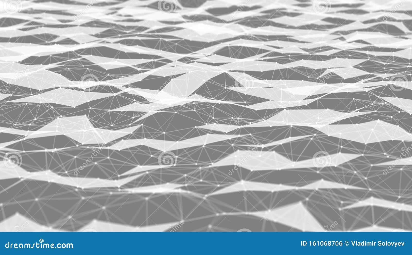 3D Render. Depth of Field. 8K Stock Illustration - Illustration of ...