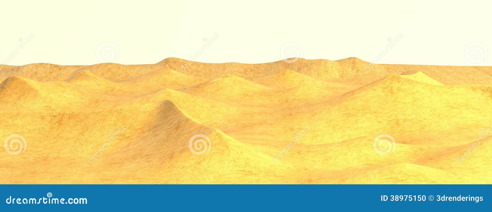 3d render of desert stock illustration. Illustration of wasteland ...