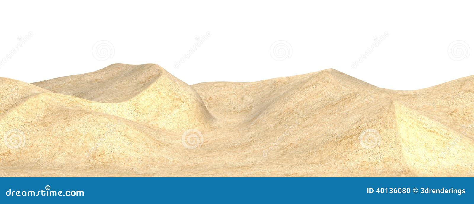 3d render of desert stock illustration. Illustration of africa - 40136080
