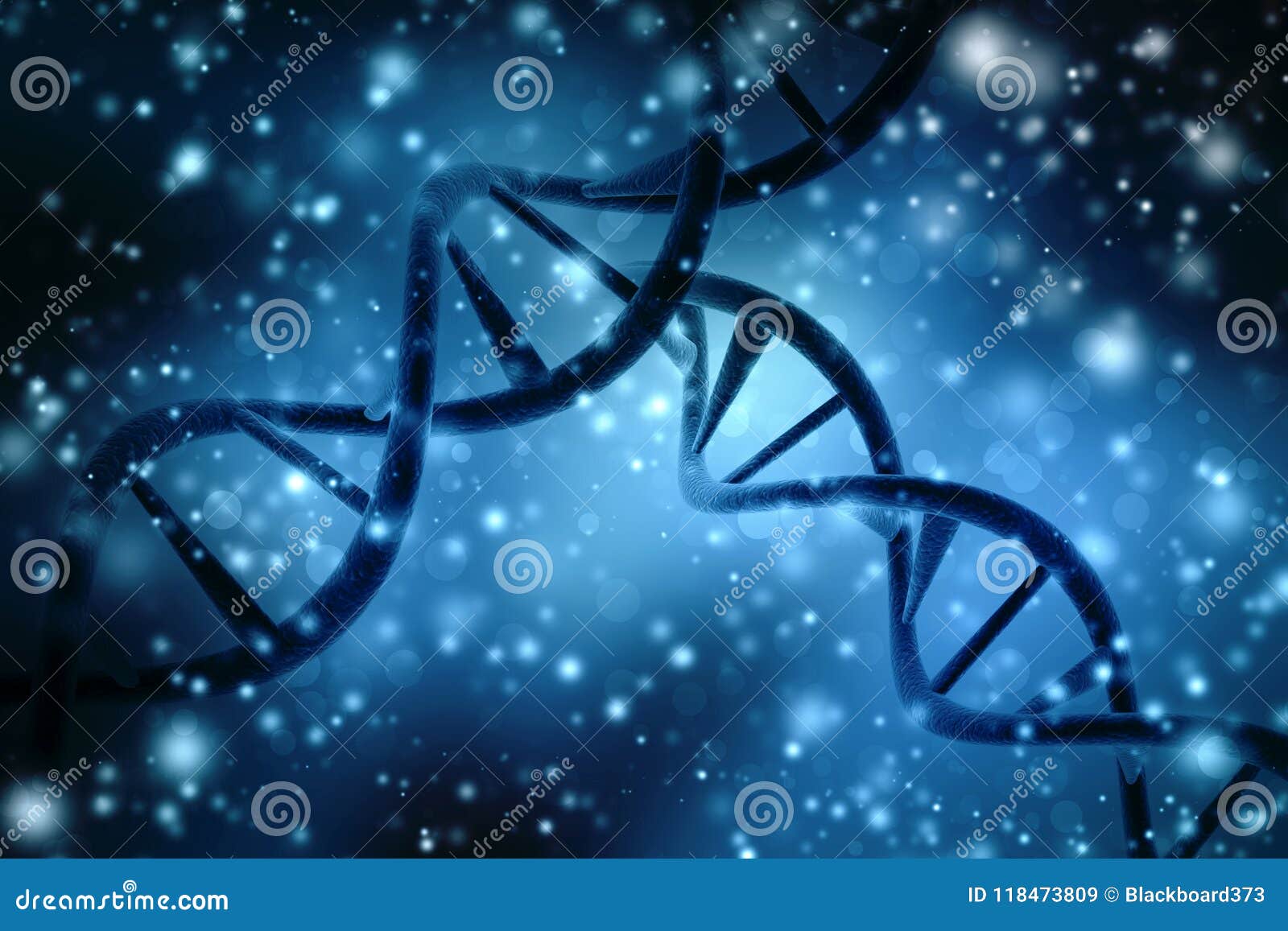 Concept of Biochemistry with Dna Molecule in Medical Abstract ...