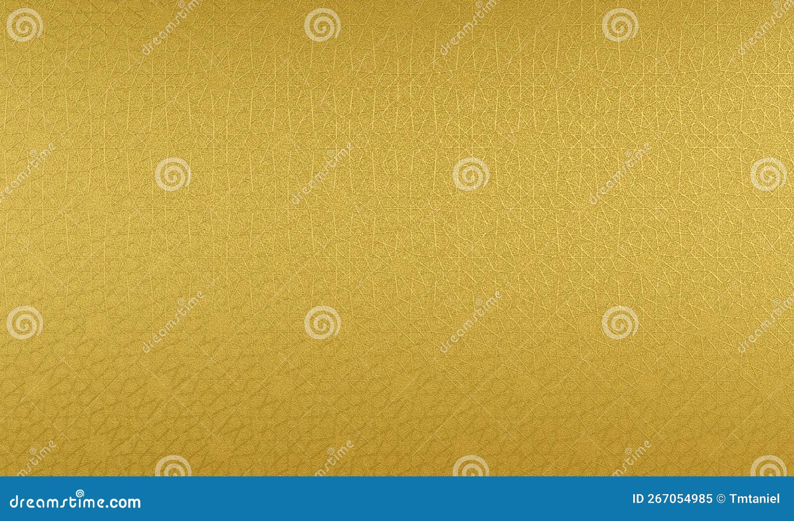 3D Render : Embossed Abstract Pattern Engraved on Gold Surface Stock ...