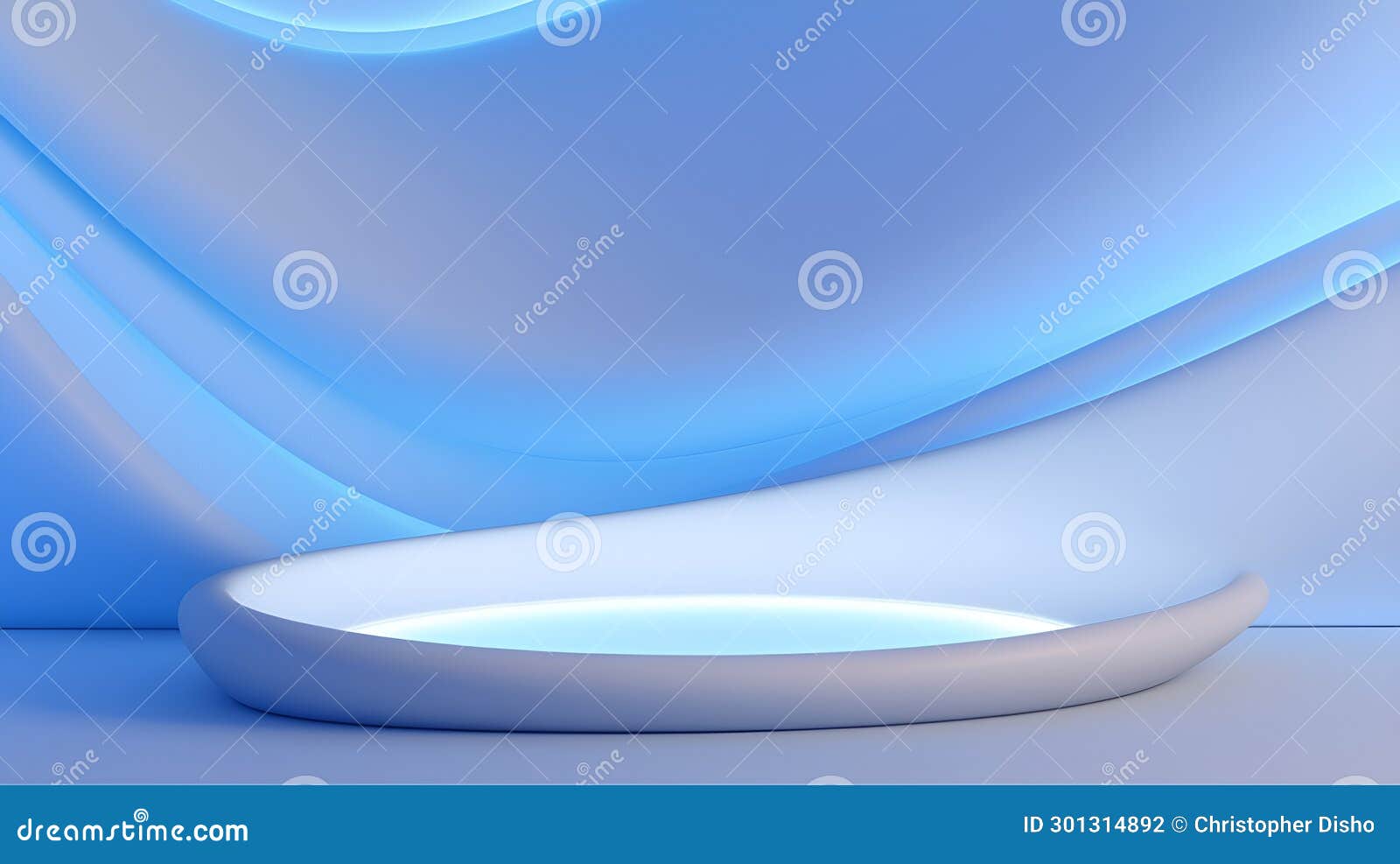 3D Render Empty Display Background with, Display, Mockup, Presentation ...