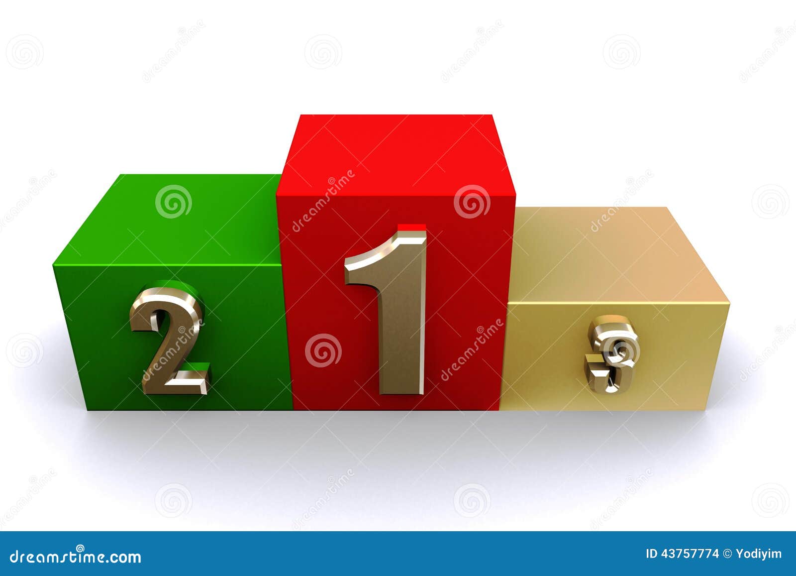 Empty Winners Podium With Spotlights Cartoon Vector | CartoonDealer.com ...