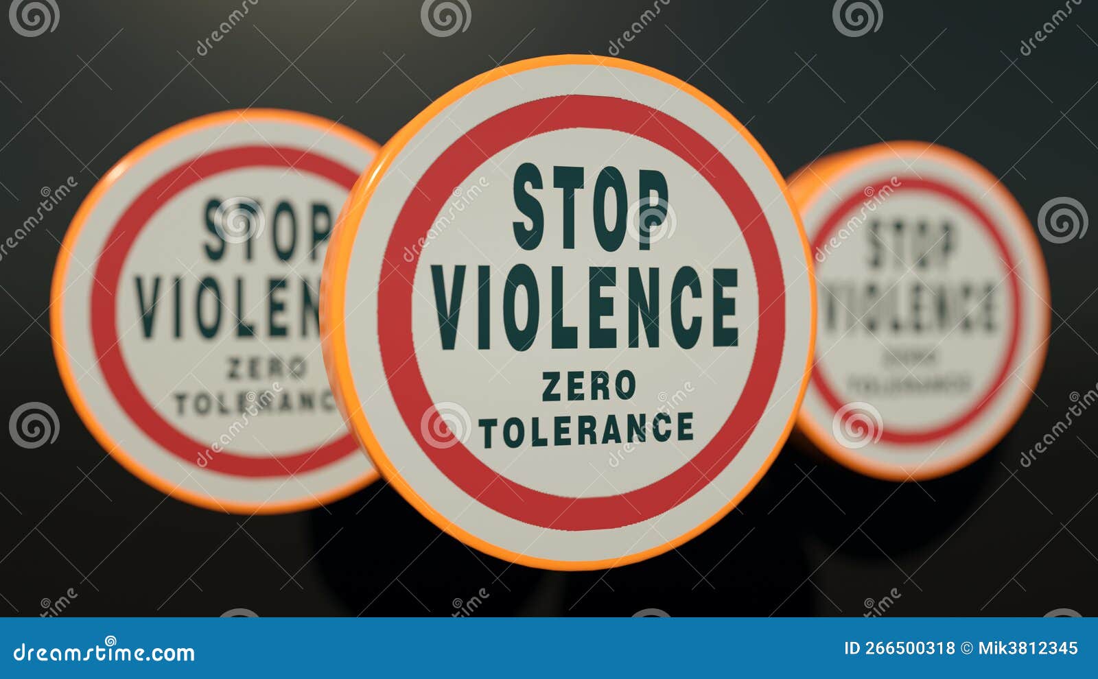 End of violence text stock illustration. Illustration of prevention ...