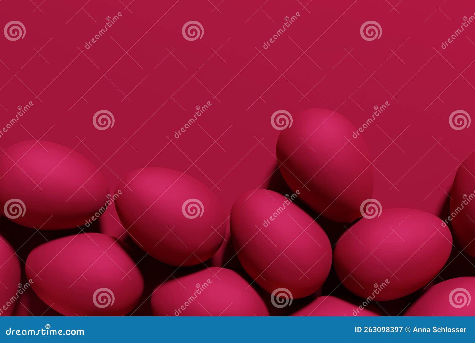 3d Render of Ester Egg Pattern with Magenta Color of the Year Stock ...