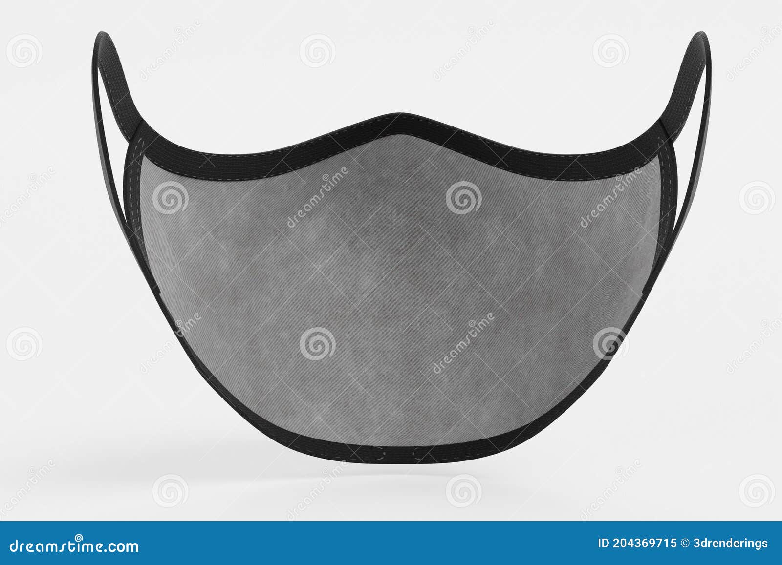3D Render of Face Mask stock illustration. Illustration of corona ...