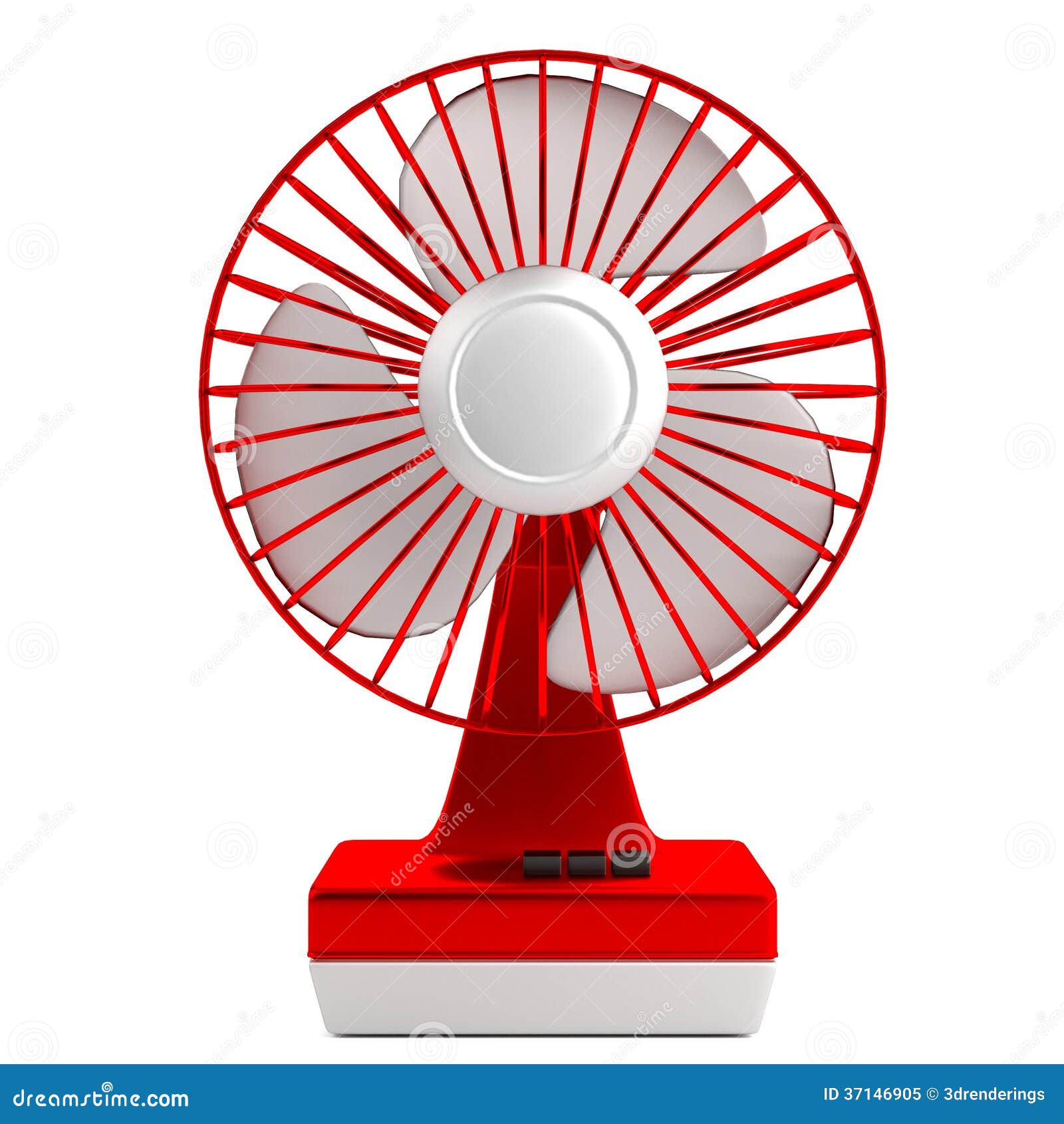 3d render of fan stock illustration. Illustration of model - 37146905