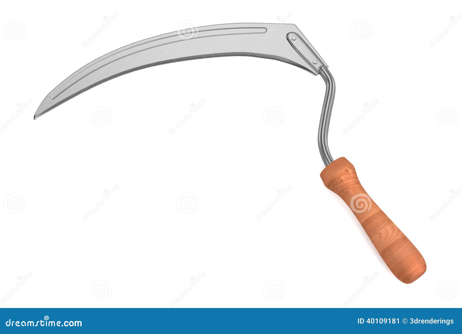 Farming Tool - Scythe Stock Image | CartoonDealer.com #24851023