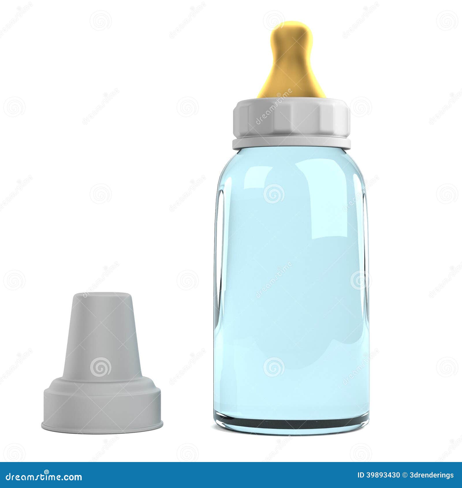 Feeding Bottle Set. Vector Set. Vector Illustration. Feeding Kit. Milk ...