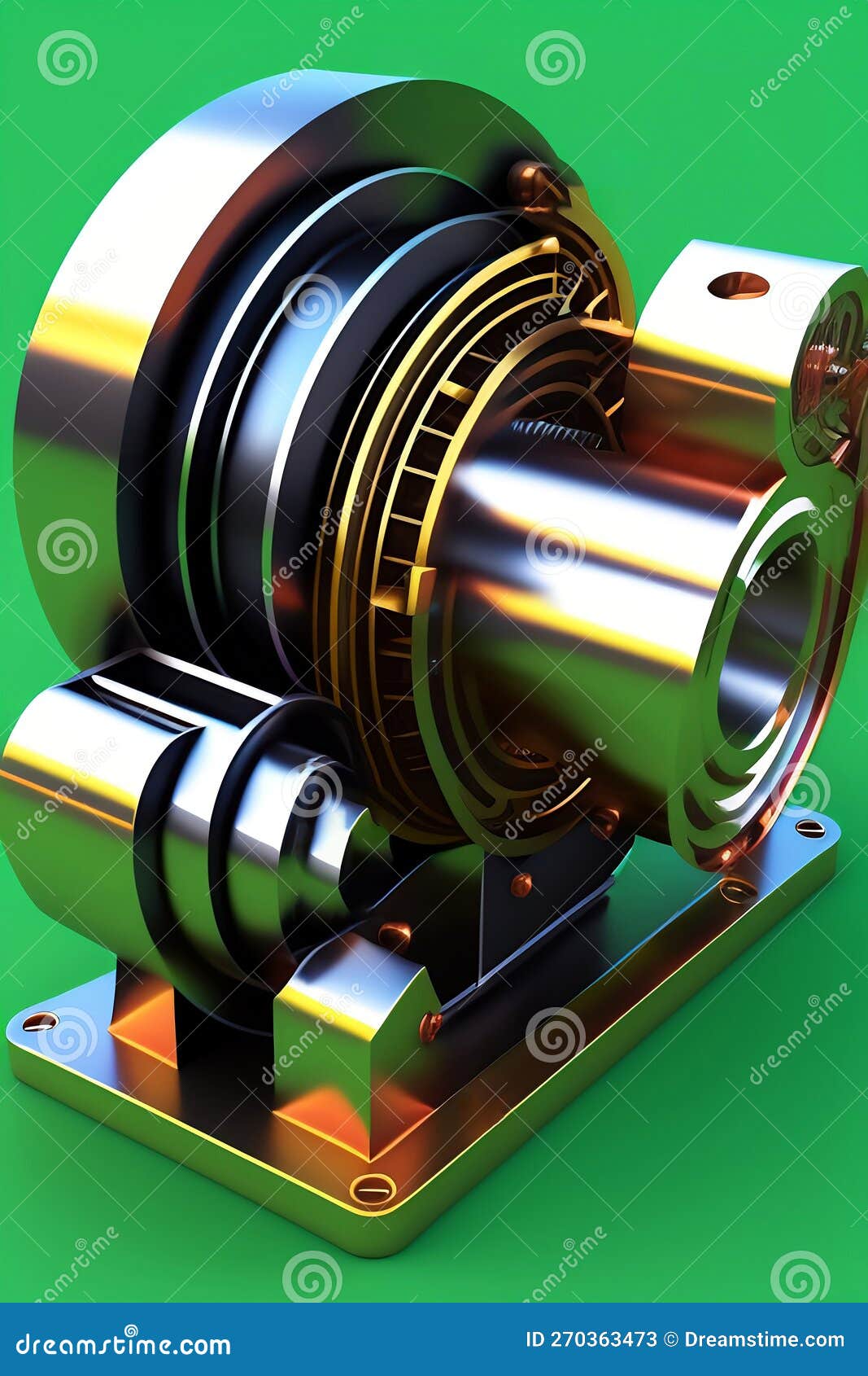 3D Render of Finite Elements Analysis Stock Illustration - Illustration ...