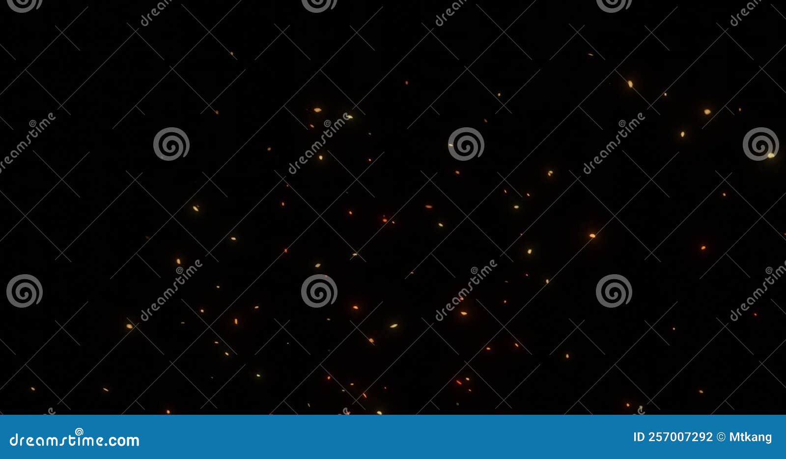 3d Render Fire Burning Embers Ash Particles Stock Footage - Video of ...