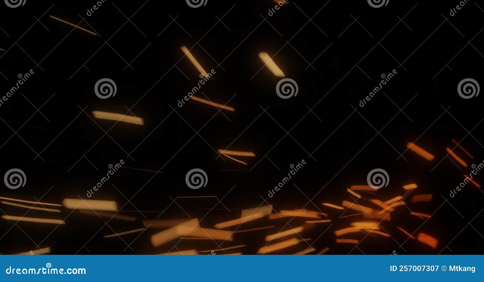 3d Render Fire Burning Embers Ash Particles Stock Video - Video of ...