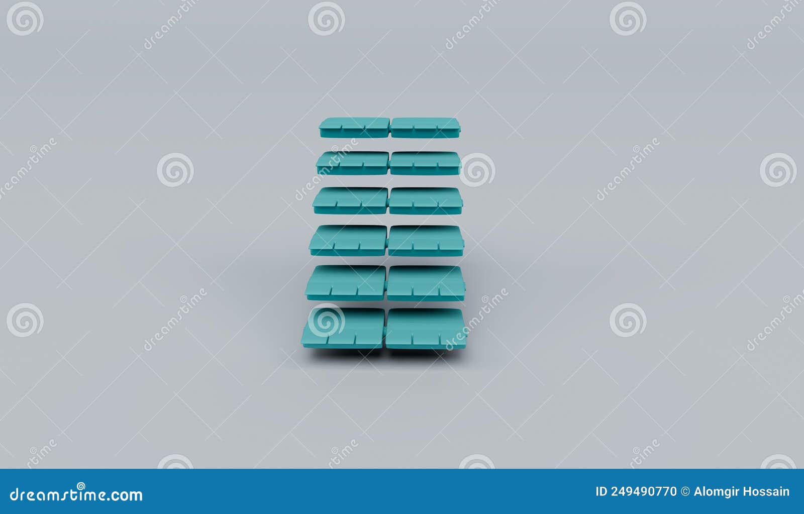 Two Color Stairs With Handle Vector Icon From Construction Concept ...