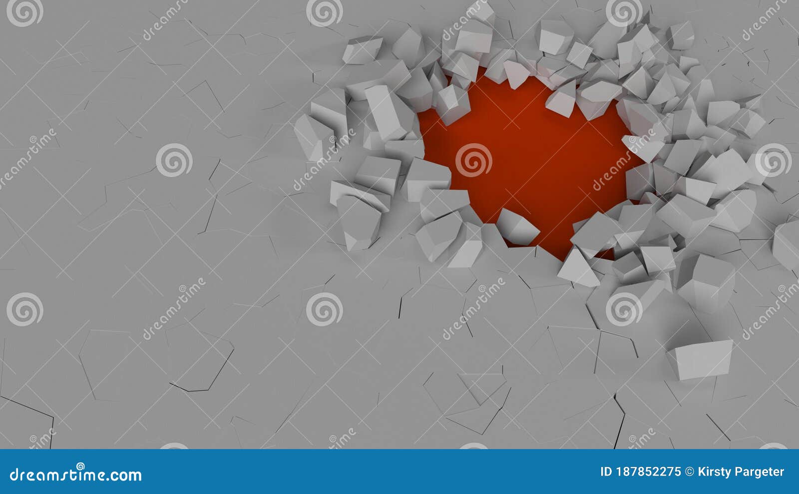 Fractured Ground Background Stock Illustration - Illustration of hollow ...