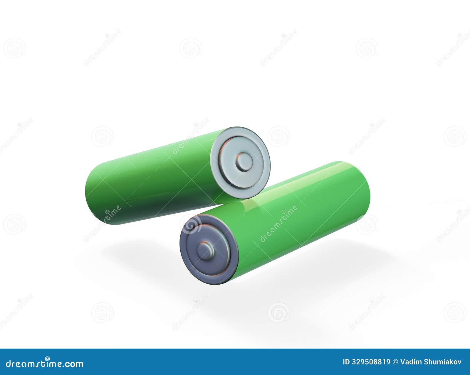 3D Render Full Battery Symbol White Isolated Stock Illustration ...