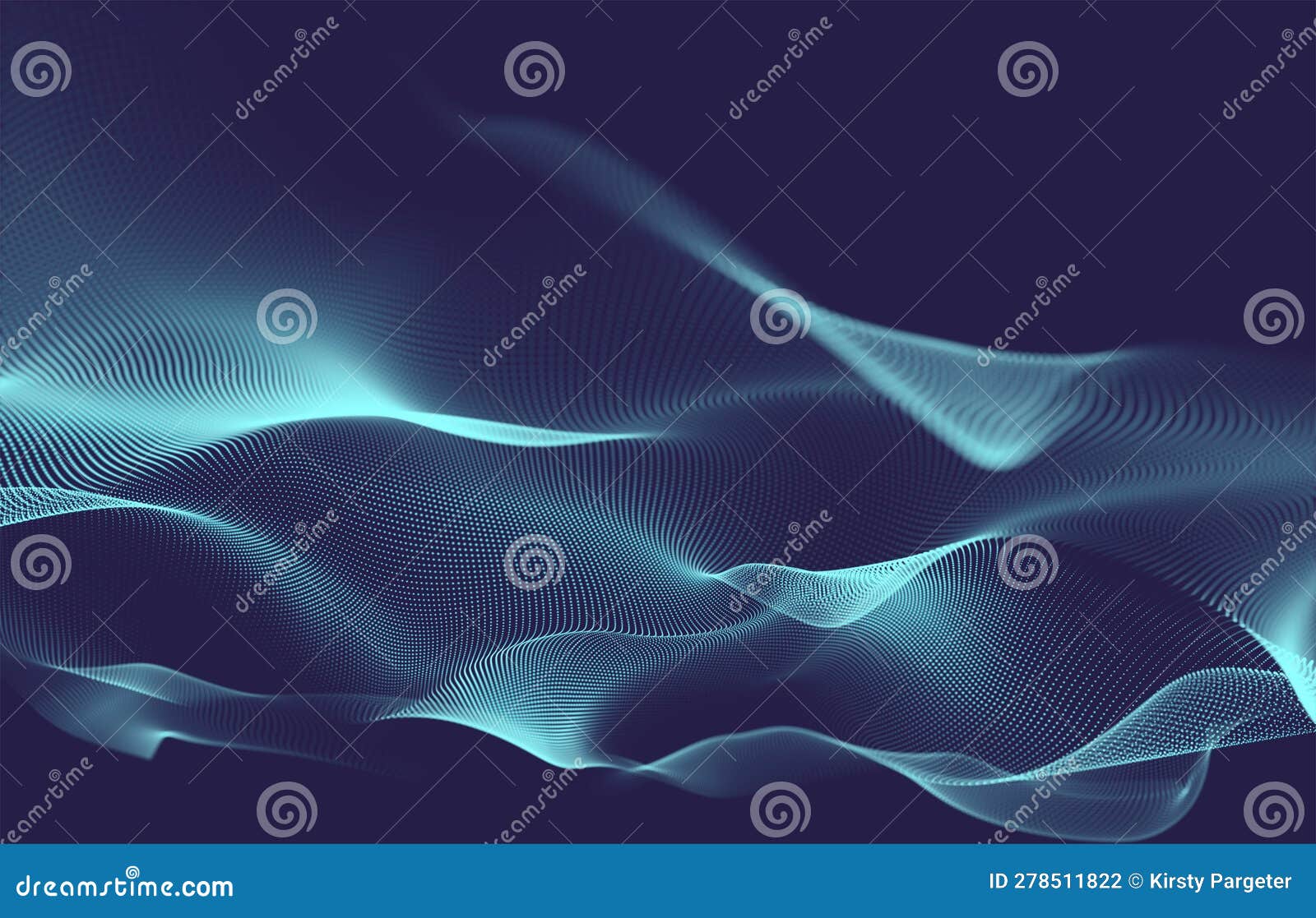 Futuristic Particle Stripe Panorama Background Design Illustration ...