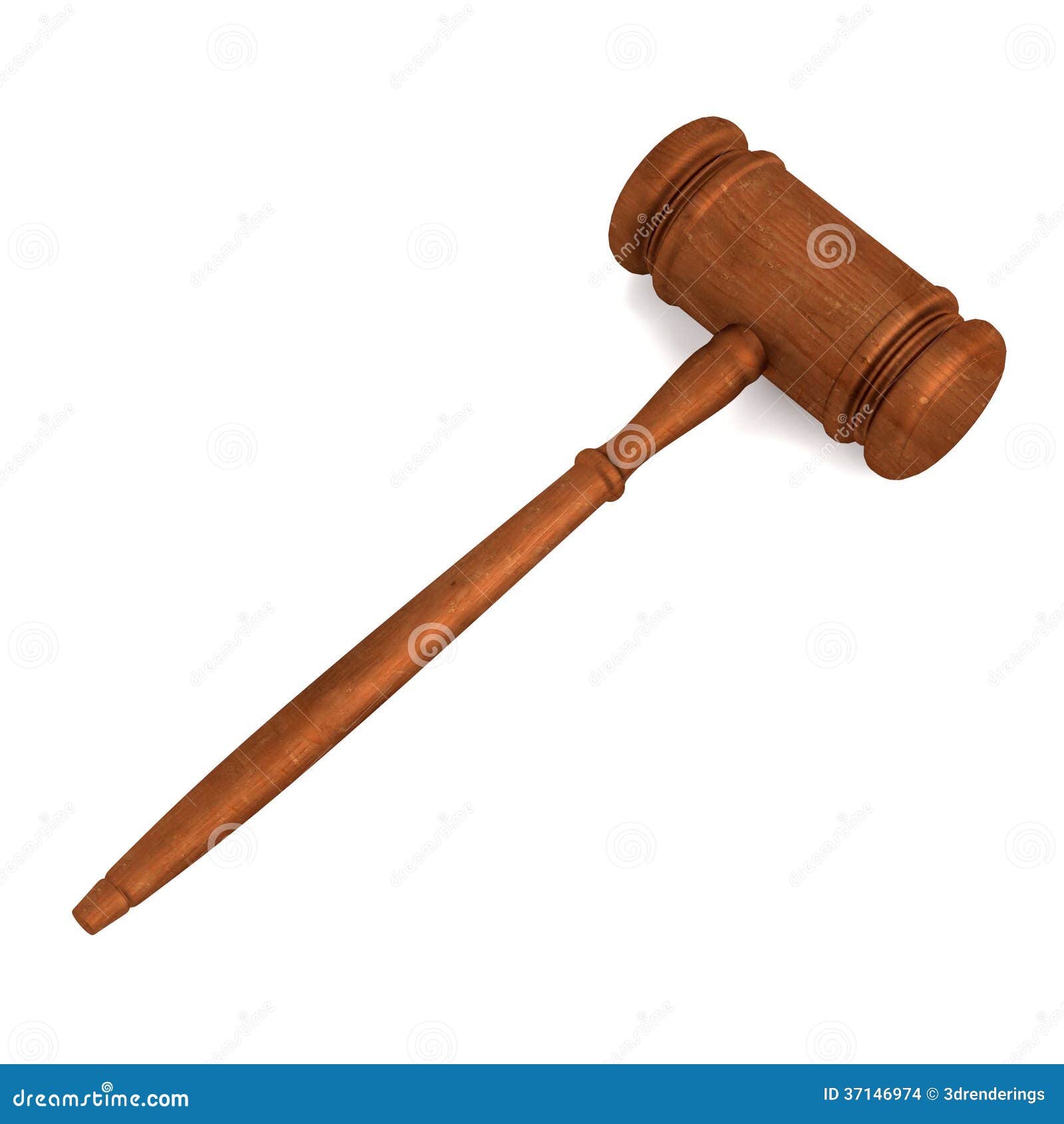 3d render of gavel stock illustration. Illustration of bids - 37146974