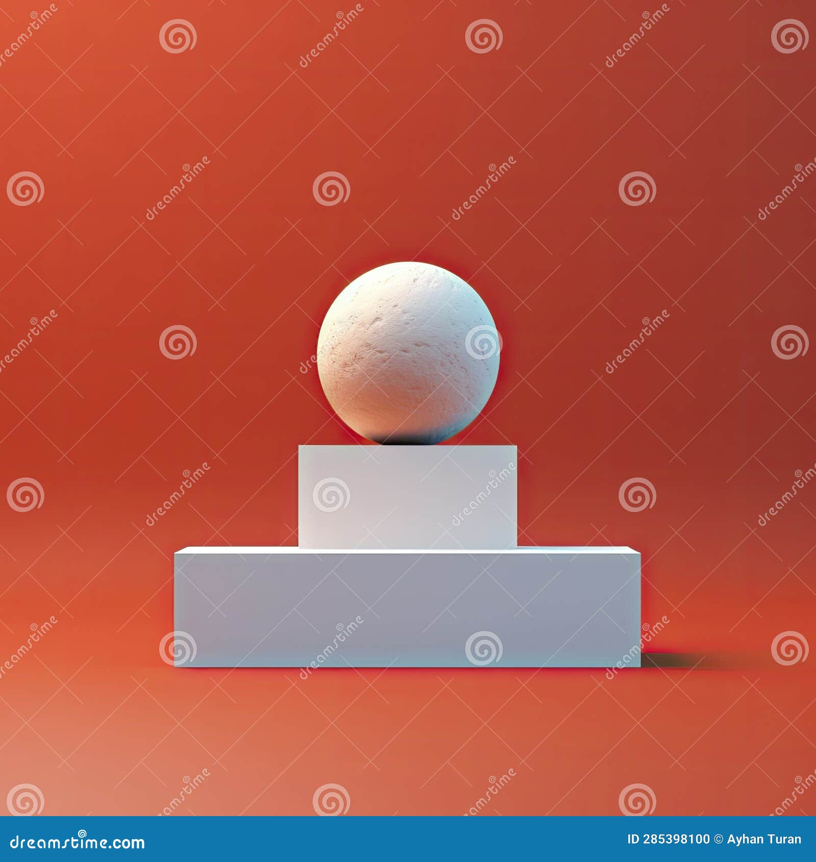 3d Render Geometric Shape , 3d Studio Art Stock Illustration ...
