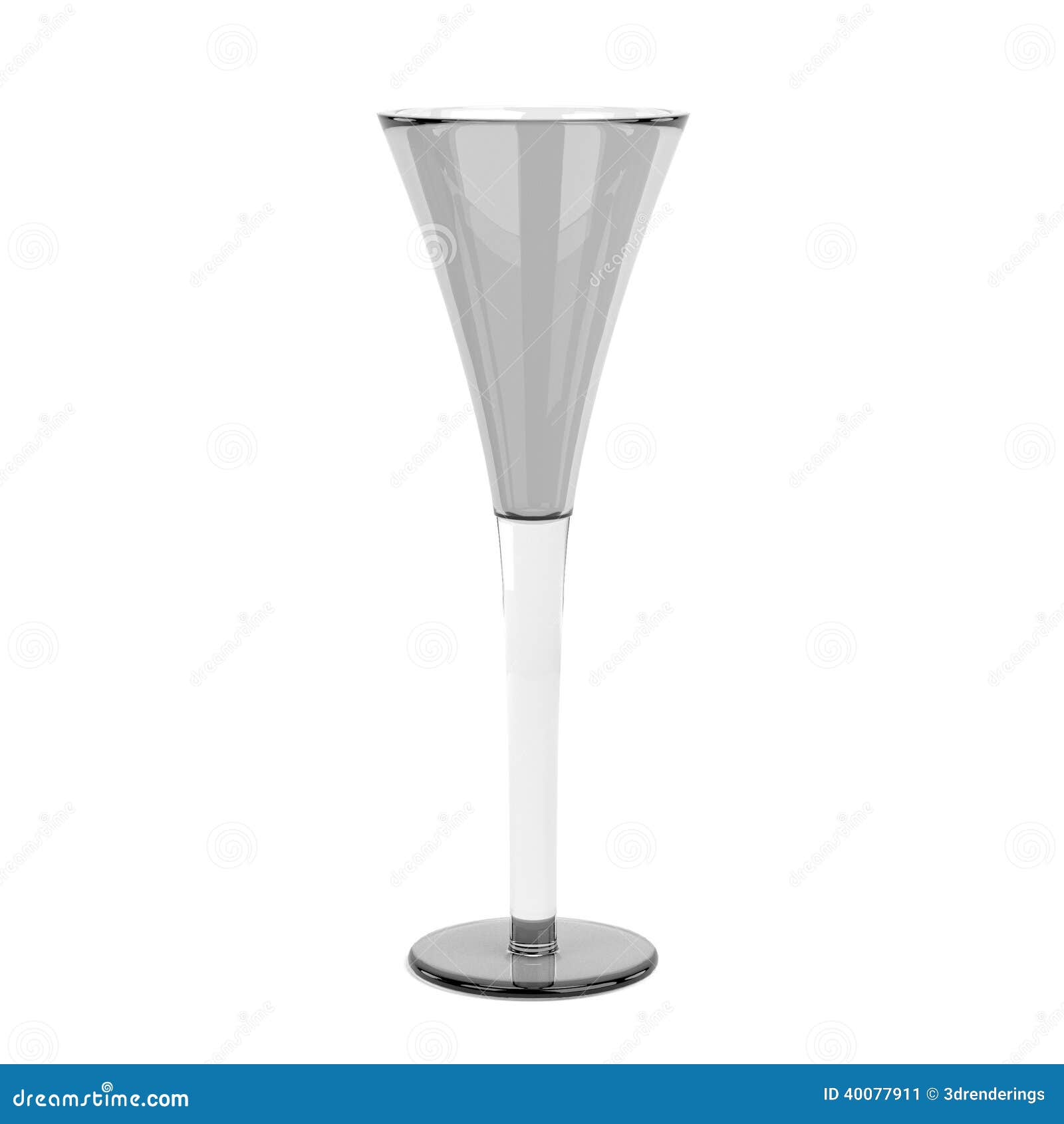 3d render of glass stock illustration. Illustration of object - 40077911