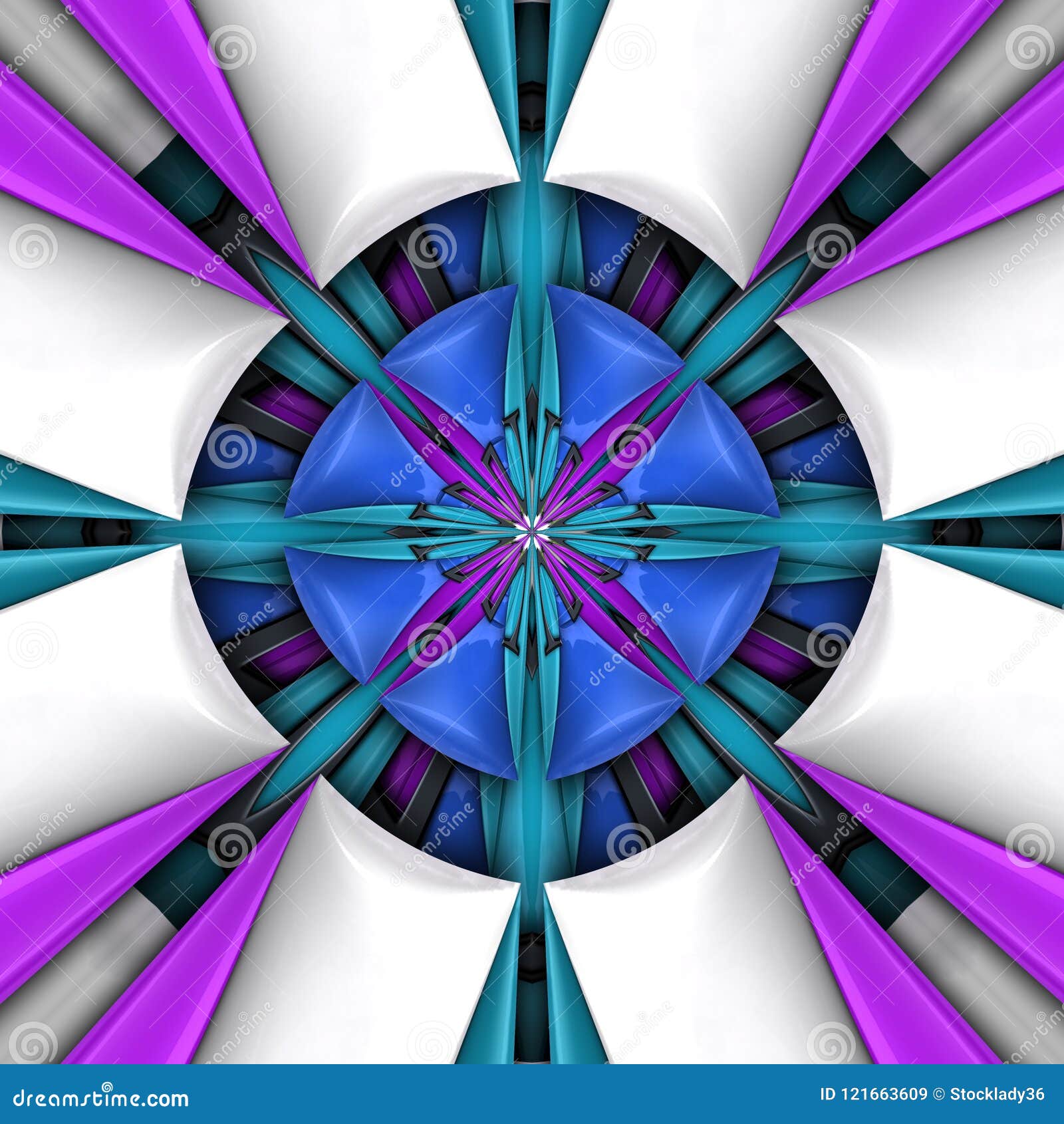 3D Render Glossy Puffs Background Tile Stock Illustration ...